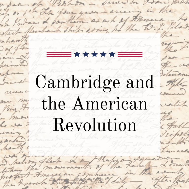 Who were the Loyalist Women of Cambridge? Introduction - History Cambridge